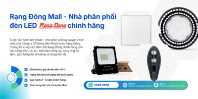 Rạng Đông Mall - Nhà Phân Phối Đèn LED Rạng Đông Chính Hãng, Giá Tốt